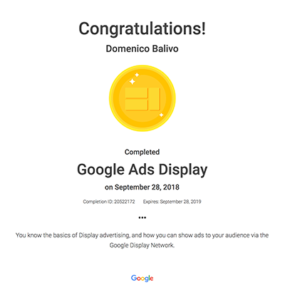 Skills – My Own Design Portfolio | Domenico Balivo